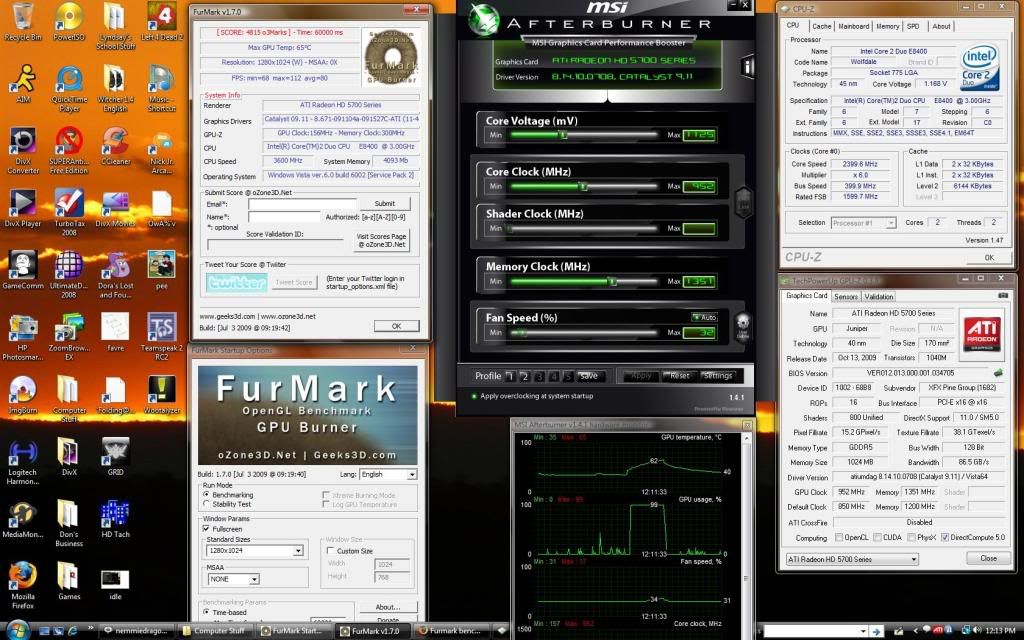 Furmark benchmark thread (5XXX series edition) | Page 3 | TechPowerUp Forums