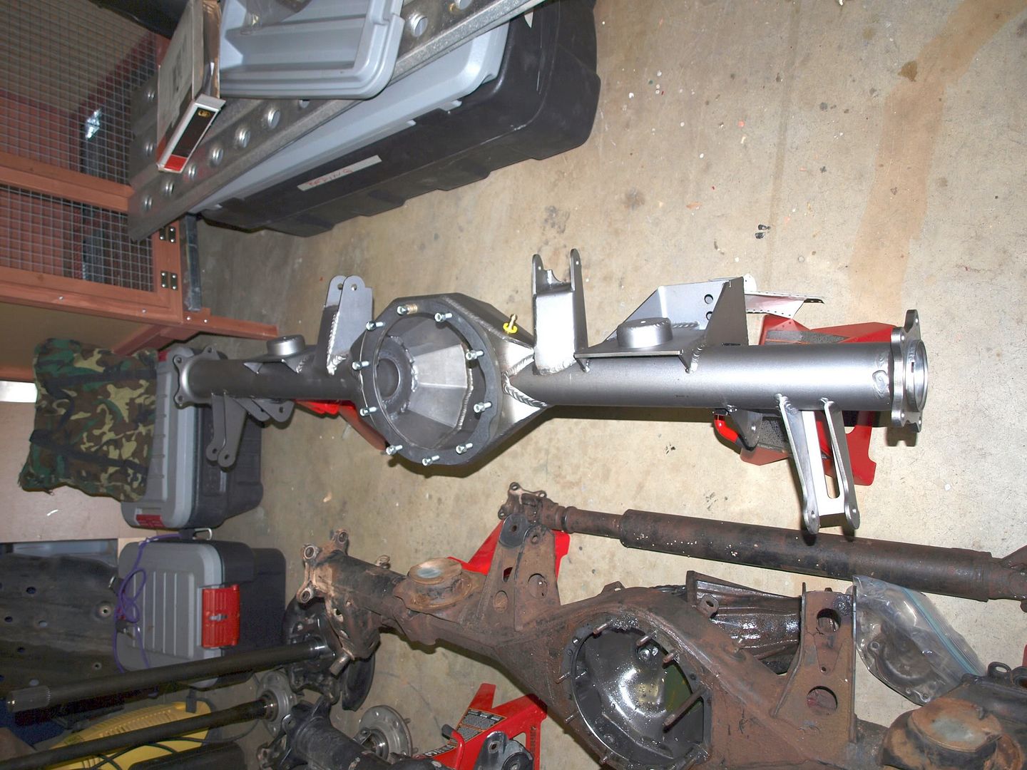 Shock Mount on Currie Rear Axle | Toyota FJ Cruiser Forum